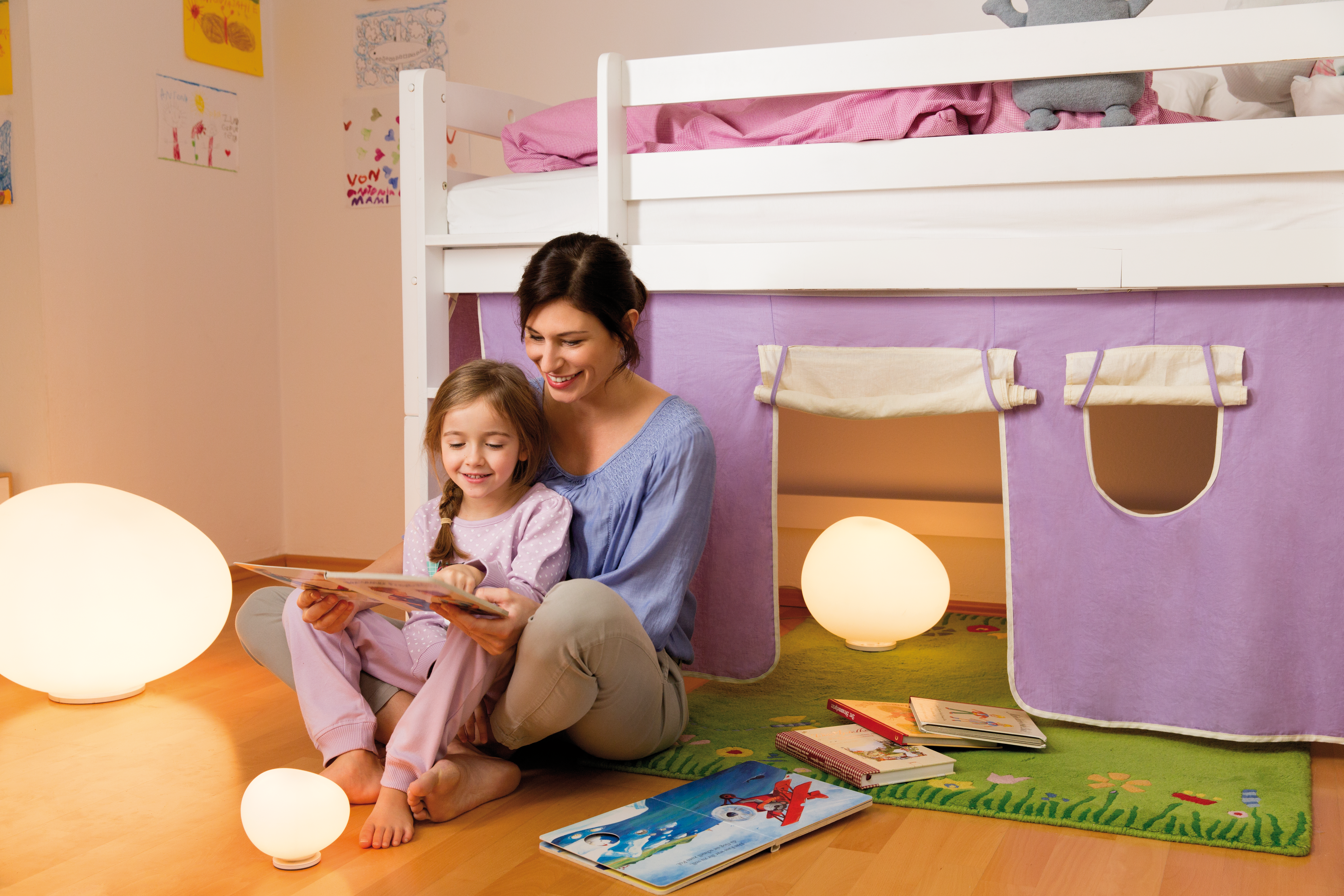 楽しい遊びと甘い夢のための子供用ベッドルーム照明 | LEDVANCE